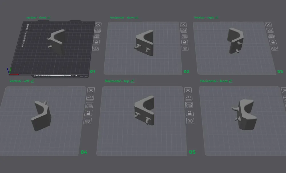 Govee Lights mounts for Multiboard by YeOldeDragon MakerWorld: Download ...