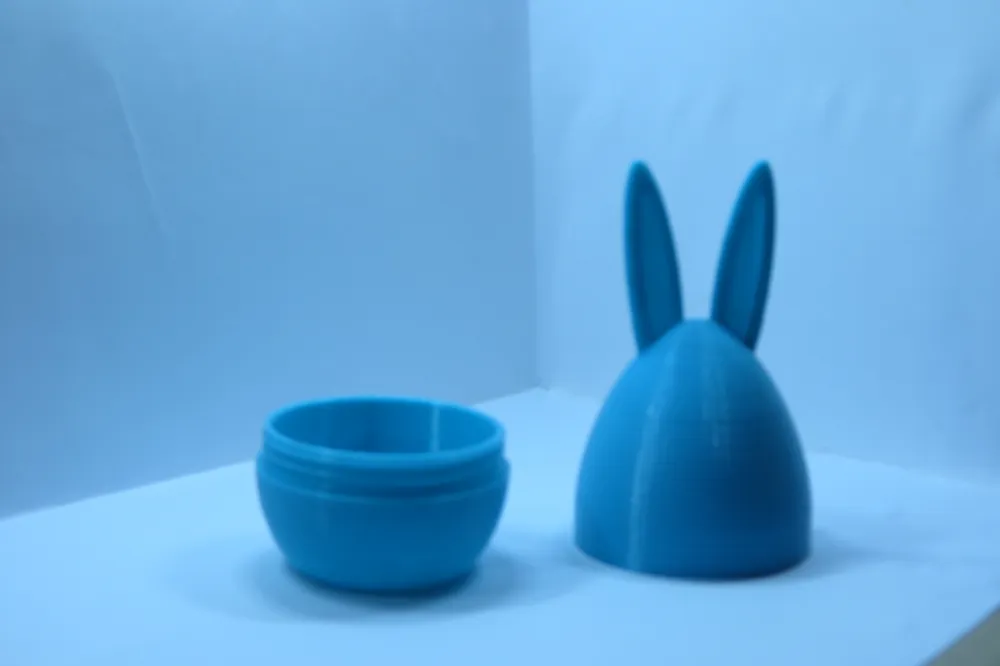 Easter egg with buny ears by johan_dinitha - MakerWorld
