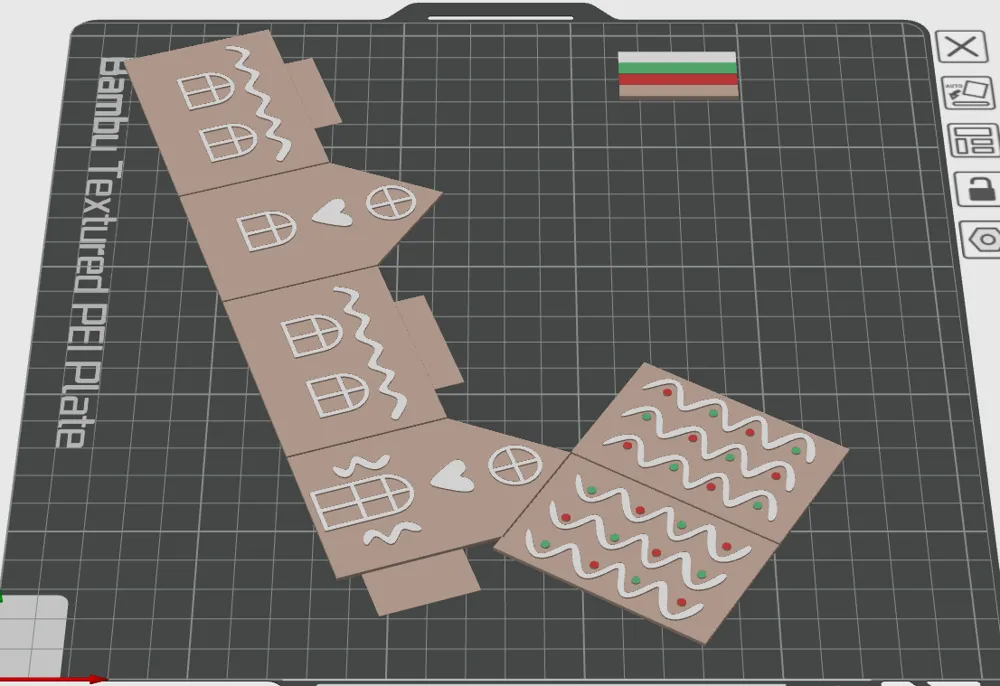 Gingerbread house - folding - Prints in less than 1 hour by noriwl ...