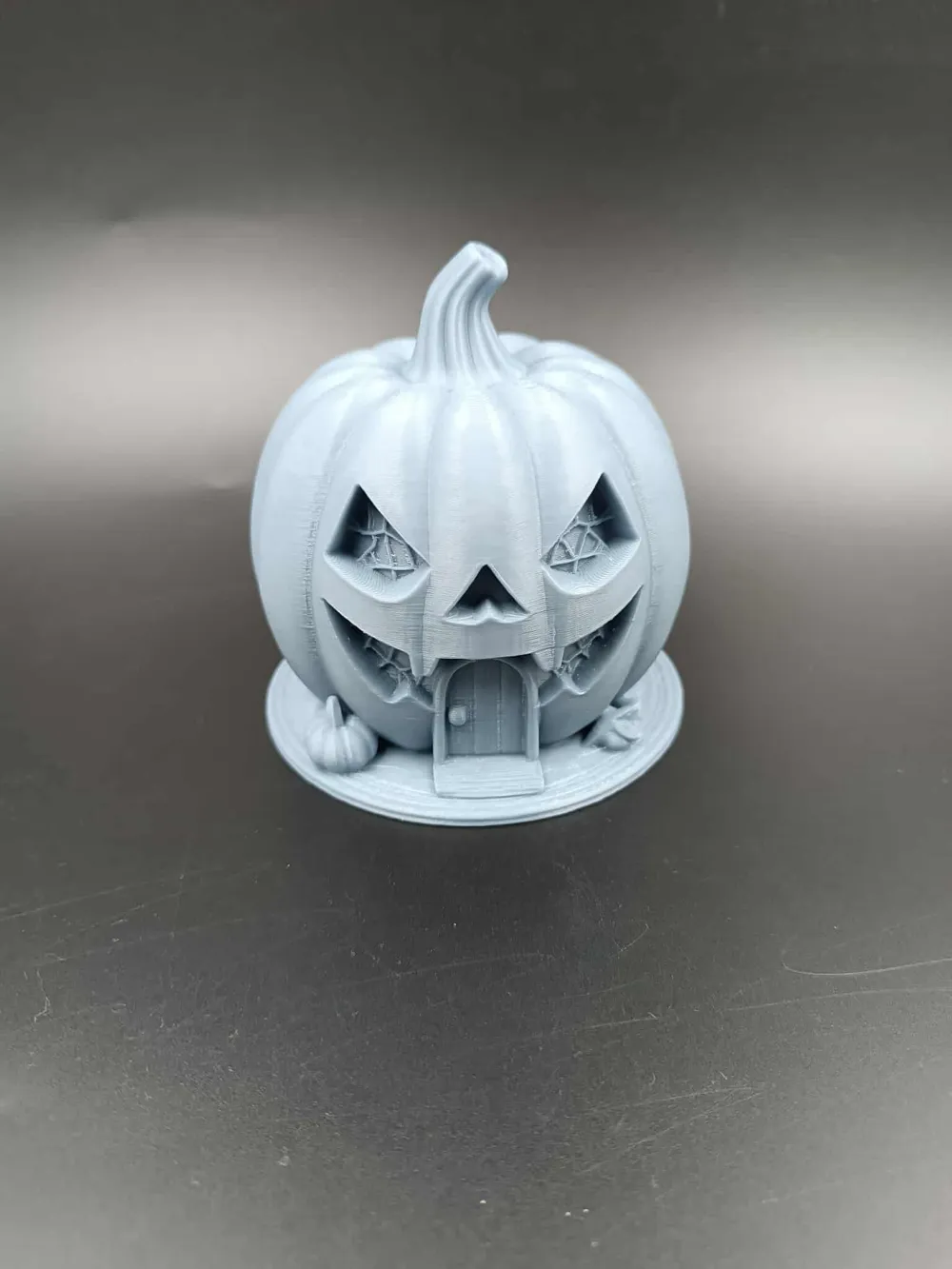 Haunted Pumpkin House - Spooky Halloween - Free 3D Print Model - MakerWorld