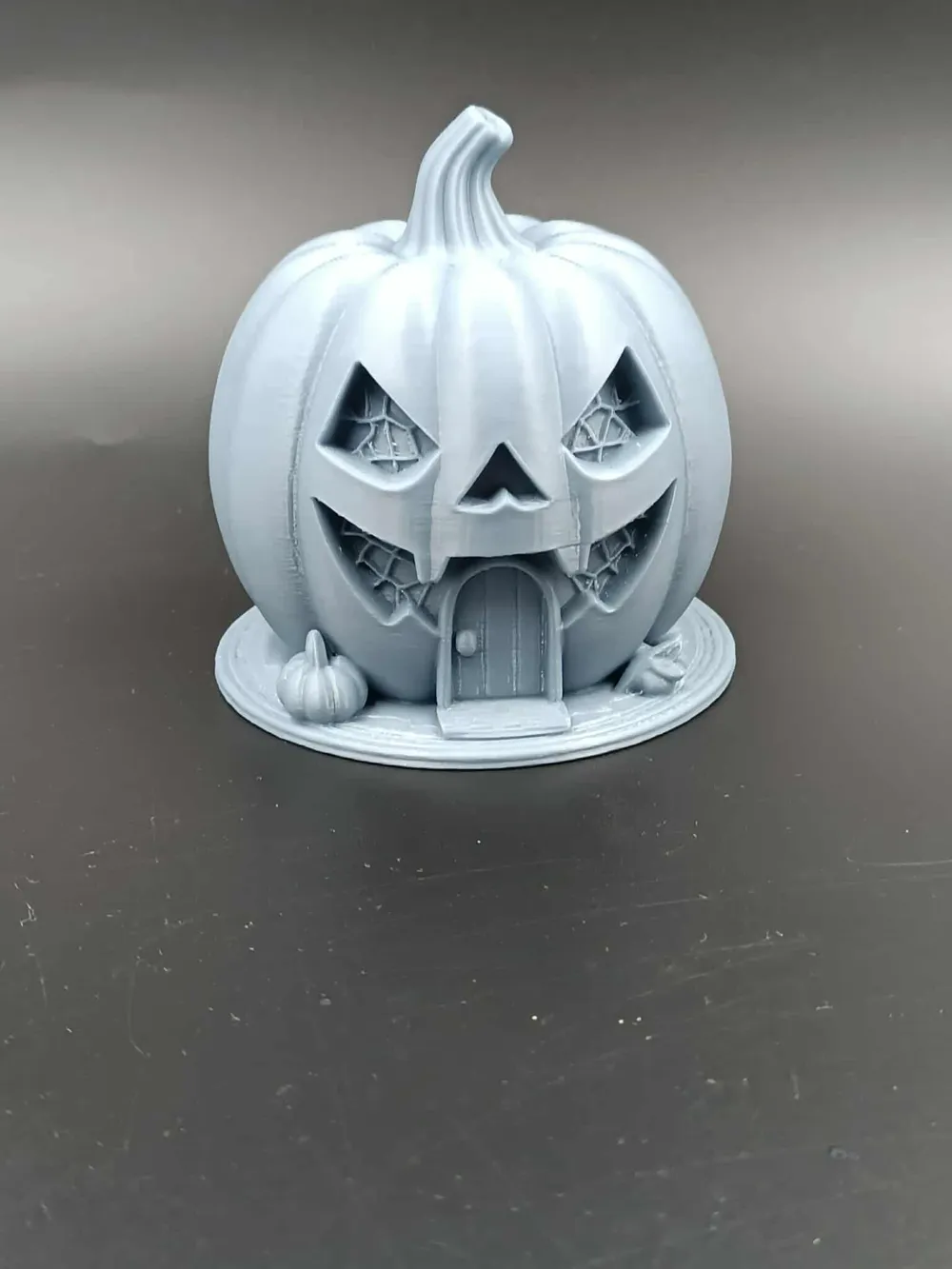 Haunted Pumpkin House - Spooky Halloween - Free 3D Print Model - MakerWorld
