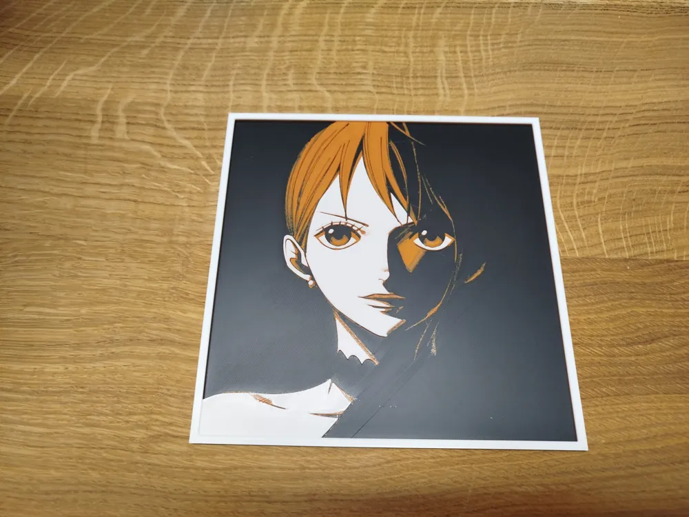 Nami One Piece Hueforge by Don Roberto - MakerWorld