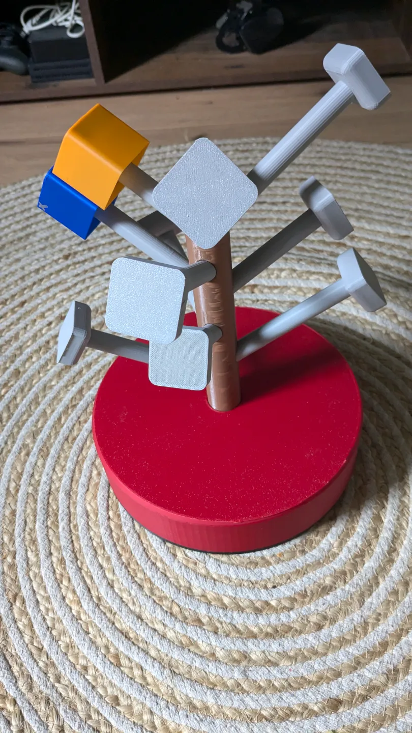 Calibration Cube Tree / Calibration Cube Tree by SirMetalizer - MakerWorld