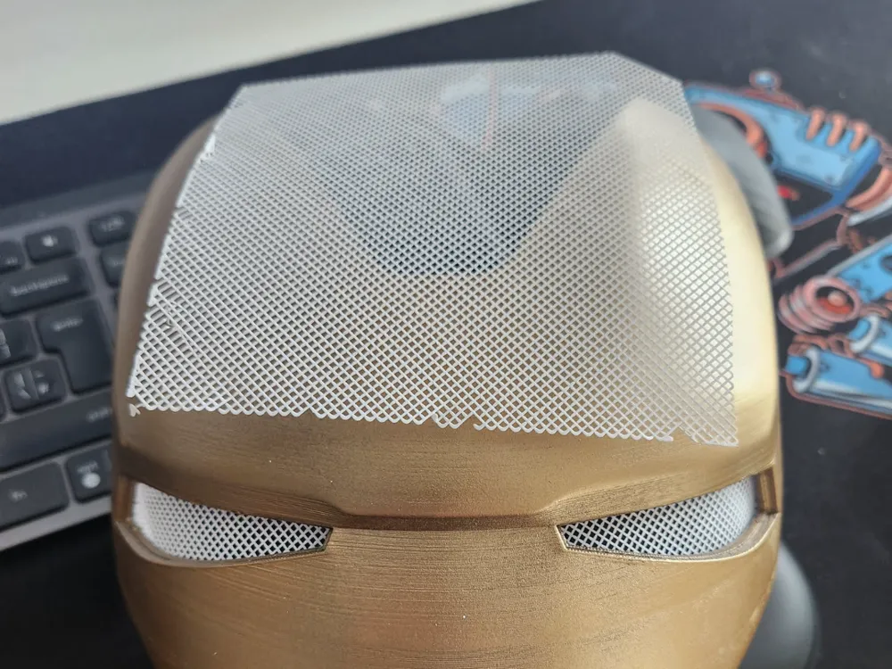 Mesh for Mask & Helmet Eye Lenses - Paper Thin by DiddlyBuilds ...