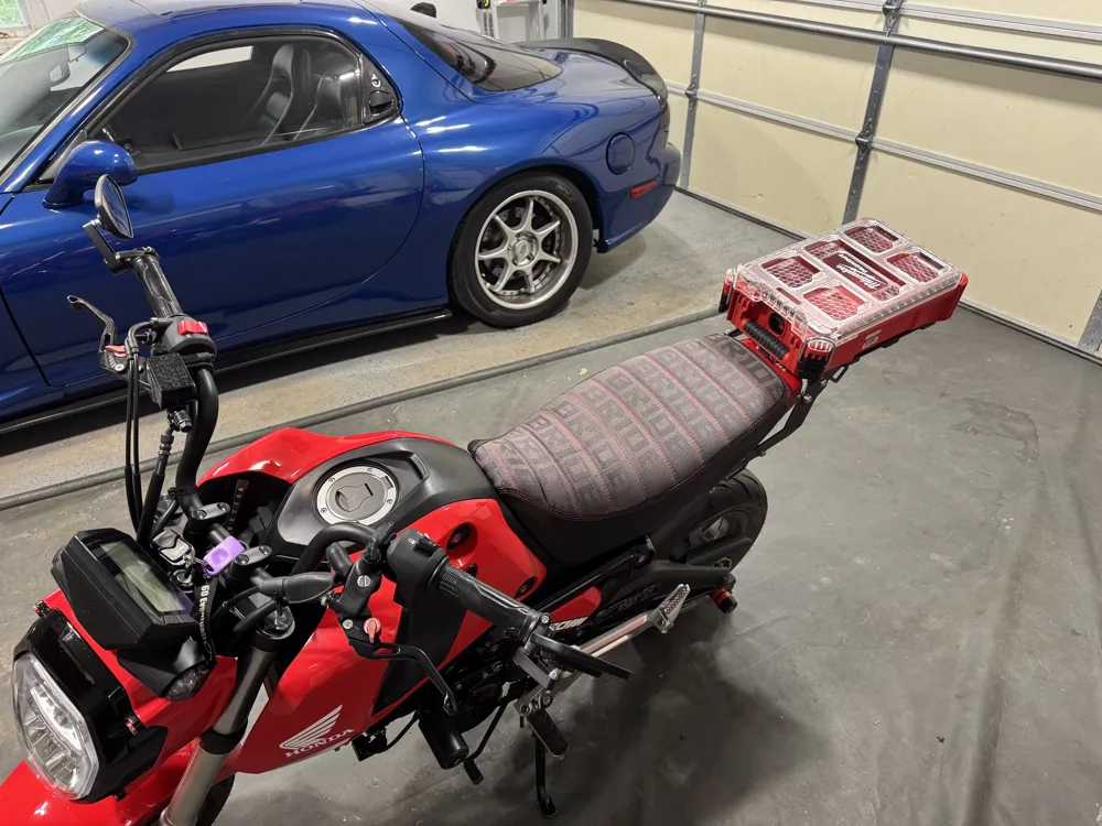 Honda Grom Milwaukee Packout Mounting Plate - Free 3D Print Model ...