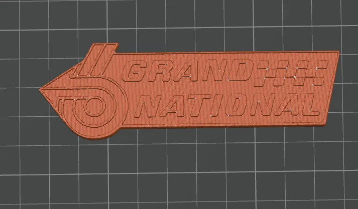 Buick Grand National Emblem by ahouston - MakerWorld