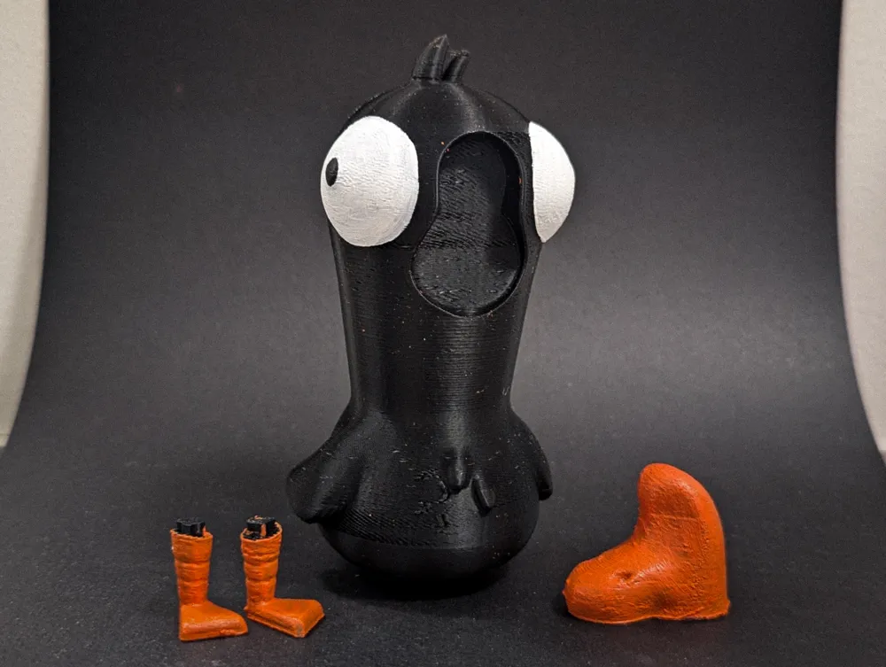 Goose Goose Duck Figure - Free 3D Print Model - MakerWorld
