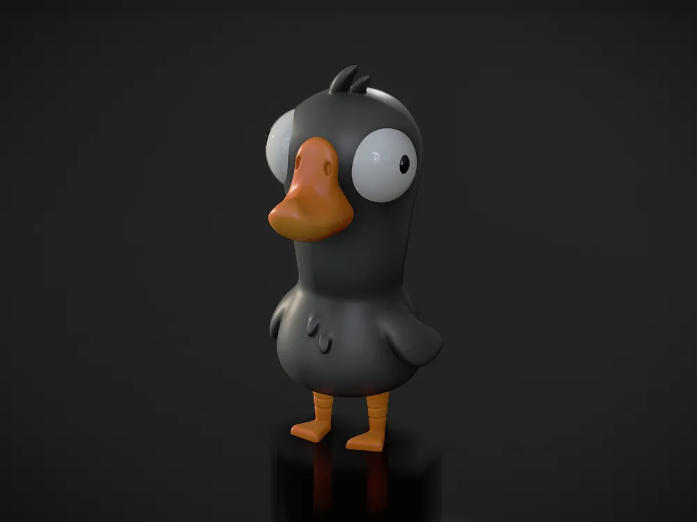Goose Goose Duck Figure by SymbianceMakerWorld: Download Free 3D Models