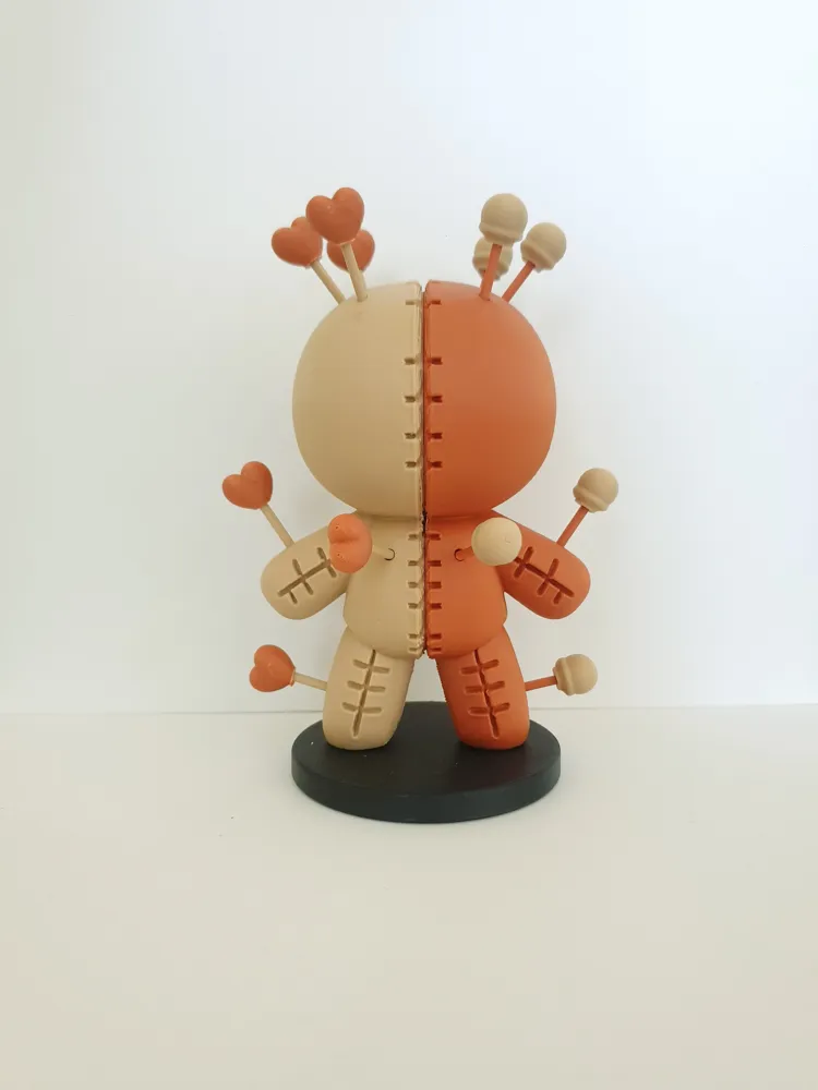 Muñeco Vudú - No se necesita AMS por Midjam MakerWorld: Descarga ...