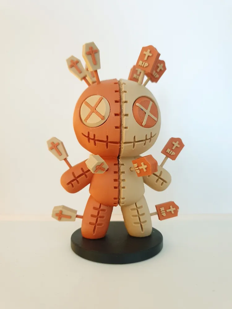 Voodoo Doll - No AMS Needed - Free 3D Print Model - MakerWorld