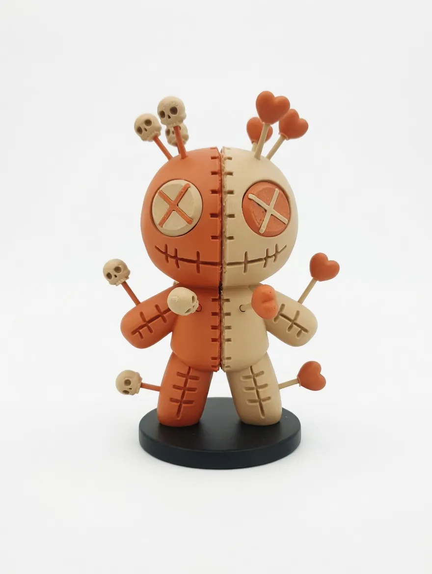 Voodoo Doll - No AMS Needed - Free 3D Print Model - MakerWorld