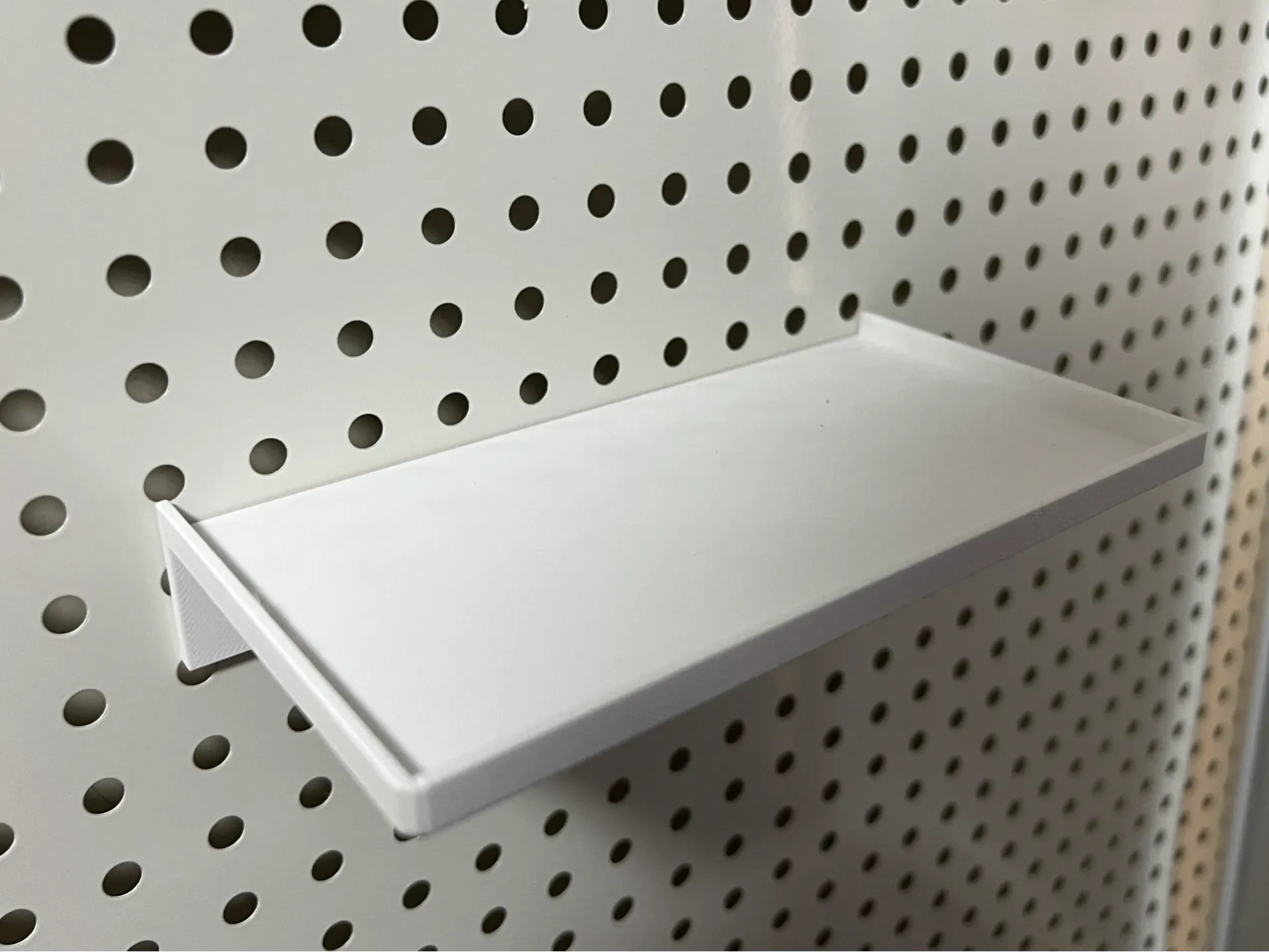 Pegboard Shelf by 00001 MakerWorld: Download Free 3D Models