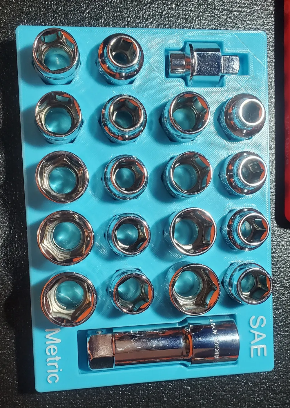 PITTSBURGH SAE and Metric Pass-Thru Socket Set - Free 3D Print Model ...