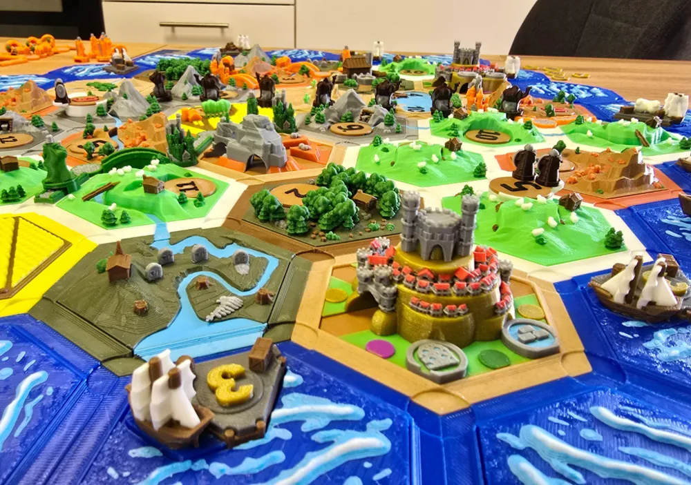 CATAN - Ultimate Collection - All Expansions - 2.0 - Free 3D Print ...