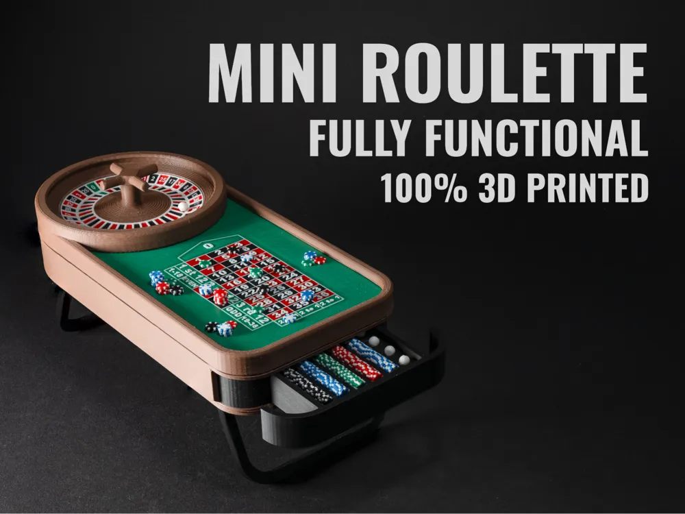 Mini Roulette by sdaendi MakerWorld: Download Free 3D Models