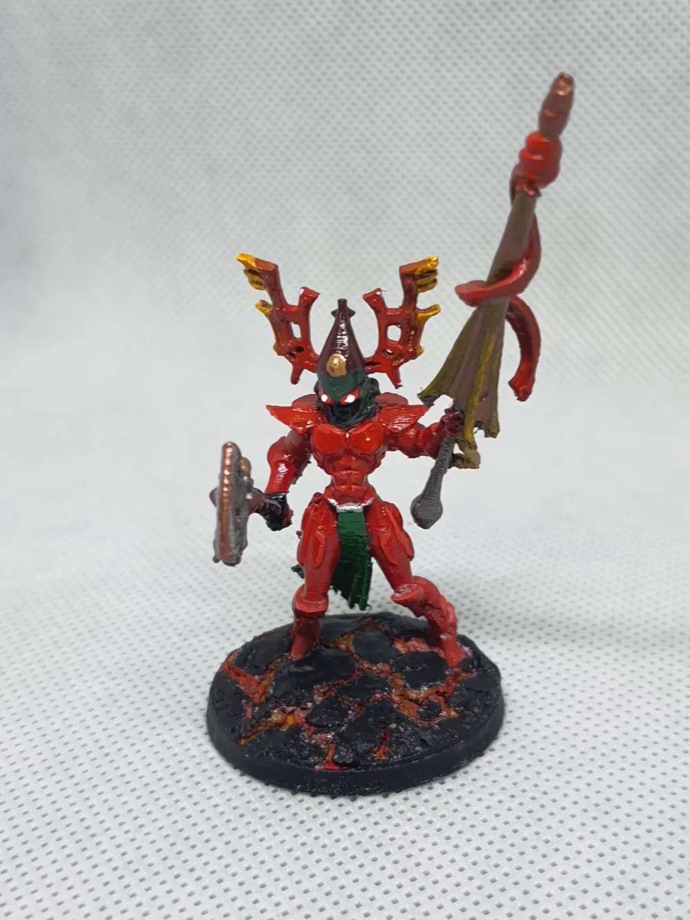 Warhammer 40k - Aeldari Phoenix Lord Fuegan by Underground Tabletop ...
