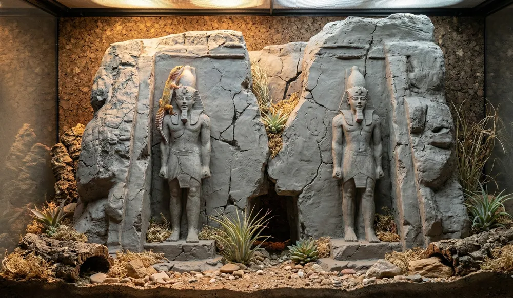 The Guardians of the Rock: Excavated Temple Gate - Free 3D Print Model ...