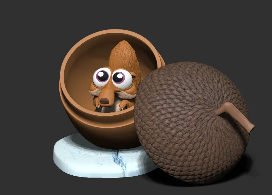 Scrat's acorn box by MiX&BitS - MakerWorld