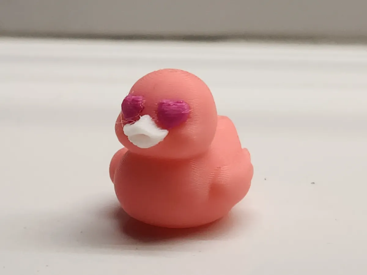 Valentine Rubber Duck - Free 3D Print Model - MakerWorld