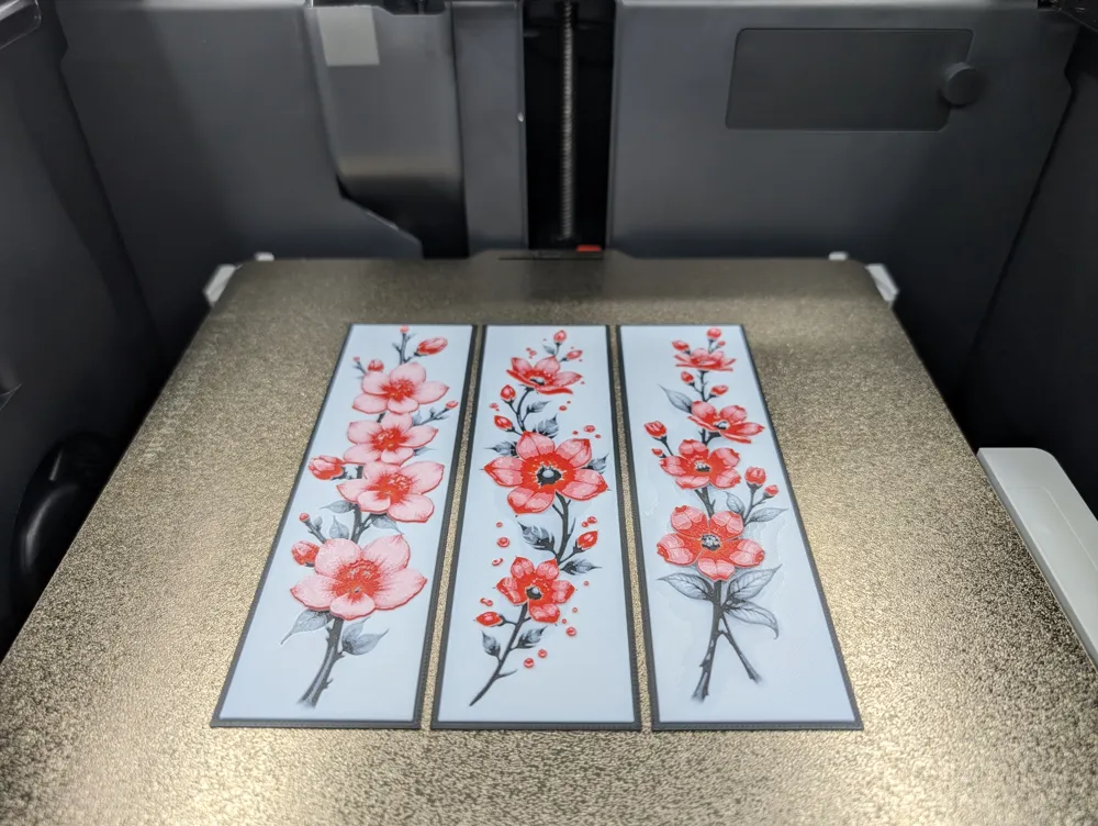 Cherry Blossom Bookmark HueForge Art Sakura Flower by Flohsen24 ...