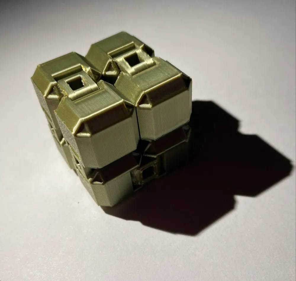 Cube Fidget Toy by 3D Delight - MakerWorld