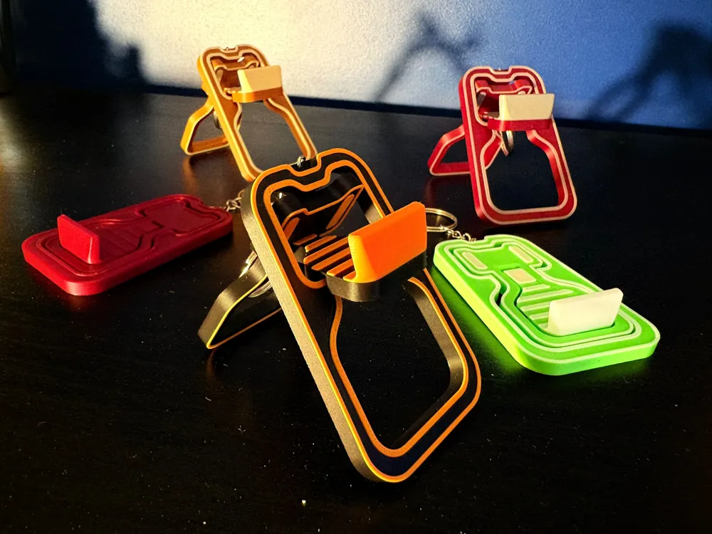 FOLDABLE-phone stand - Free 3D Print Model - MakerWorld