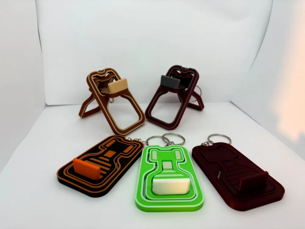 FOLDABLE-phone stand - Free 3D Print Model - MakerWorld