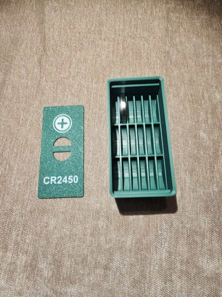 Stackable Gridfinity coin cell battery with lid - Free 3D Print Model ...