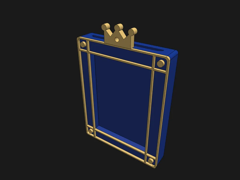 Instax Mini Crown Frame by 2bit MakerWorld: Download Free 3D Models