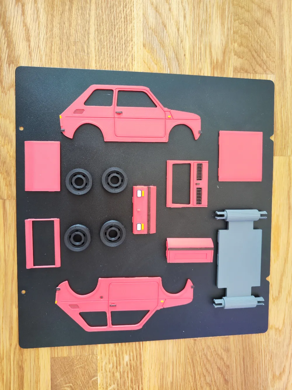 FIAT 126P - MALUCH kit card - car model by Johnny is 3D printing ...
