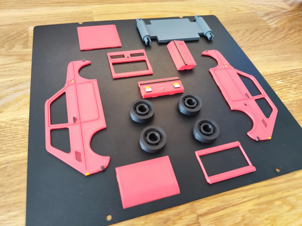FIAT 126P - MALUCH kit card - car model by Johnny is 3D printing ...