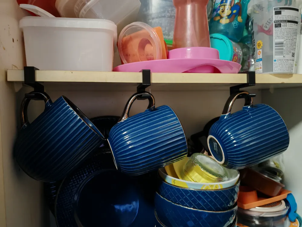 Cupboard Shelf Cup Hook Cabinet Mug Hook by anotherdudMakerWorld ...