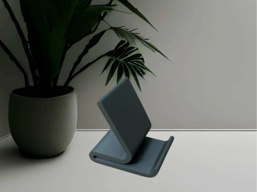 Minimalistic Smartphone Stand by J3D Design MakerWorld: Download Free ...