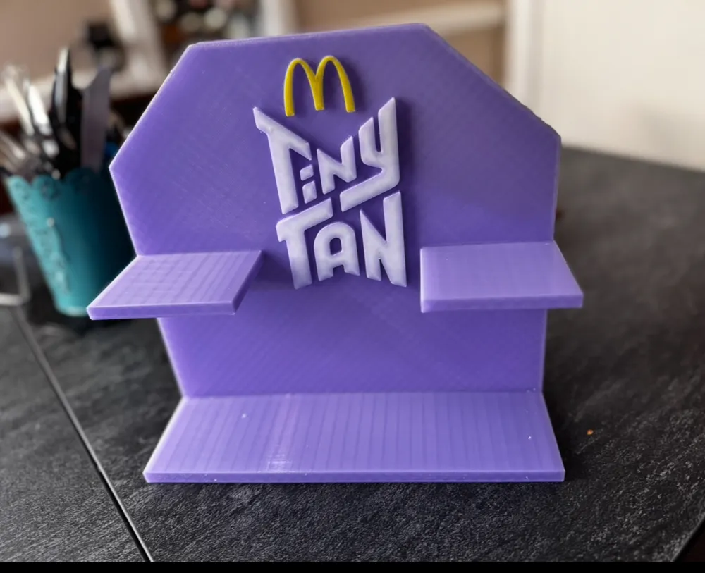 Tiny Tan Display by bloodtypePETG MakerWorld: Download Free 3D Models