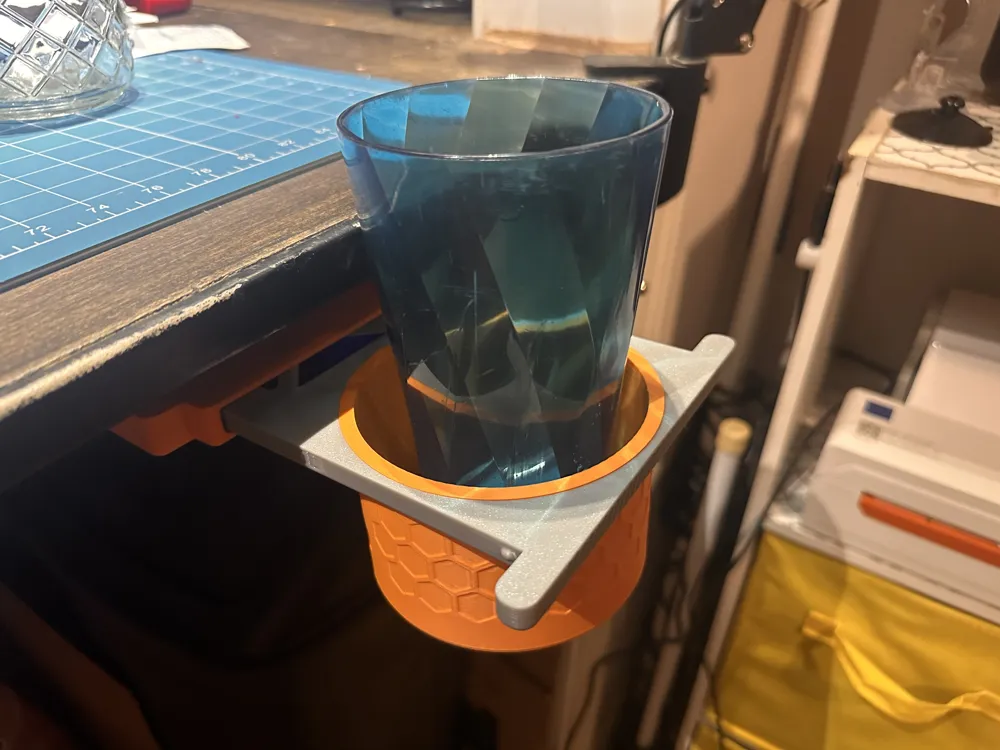 Hidden Drink Holder by Snail - MakerWorld