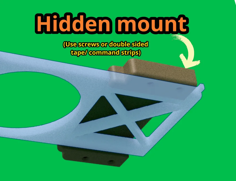 Hidden Drink Holder by Snail - MakerWorld