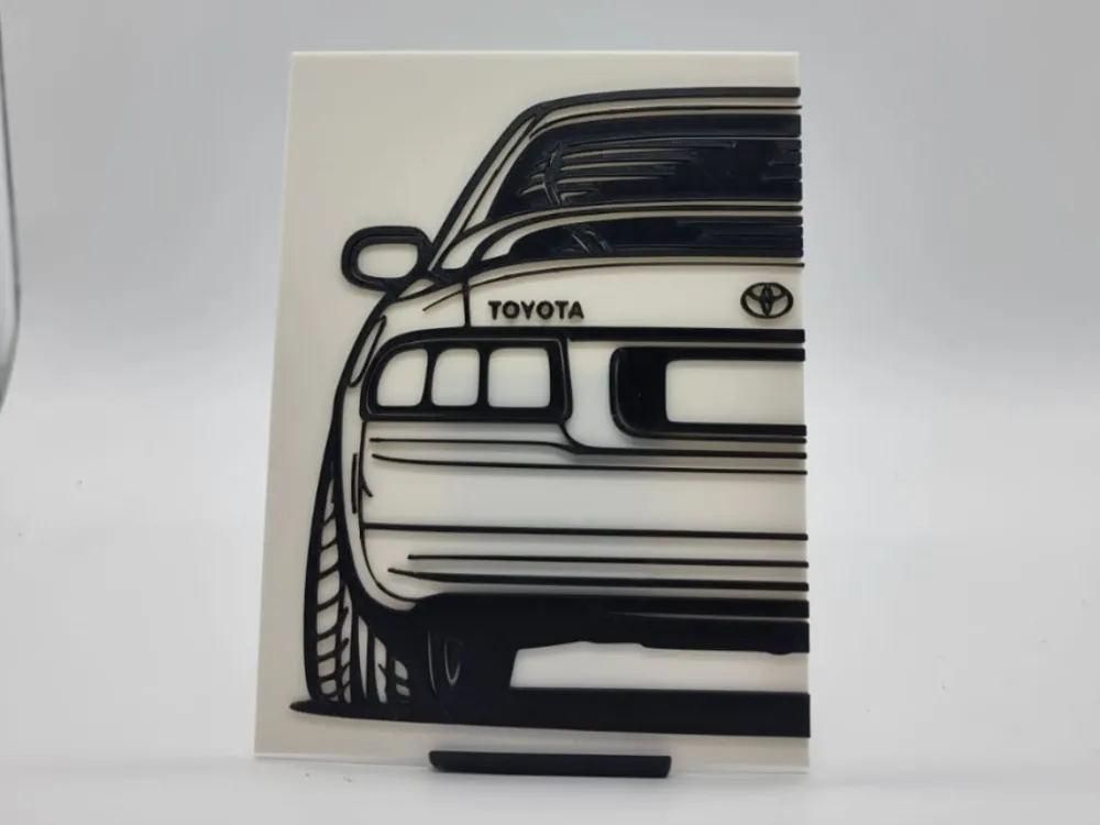 2D Wall Art Toyota Celica T20 JDM by R.Werner Print MakerWorld ...