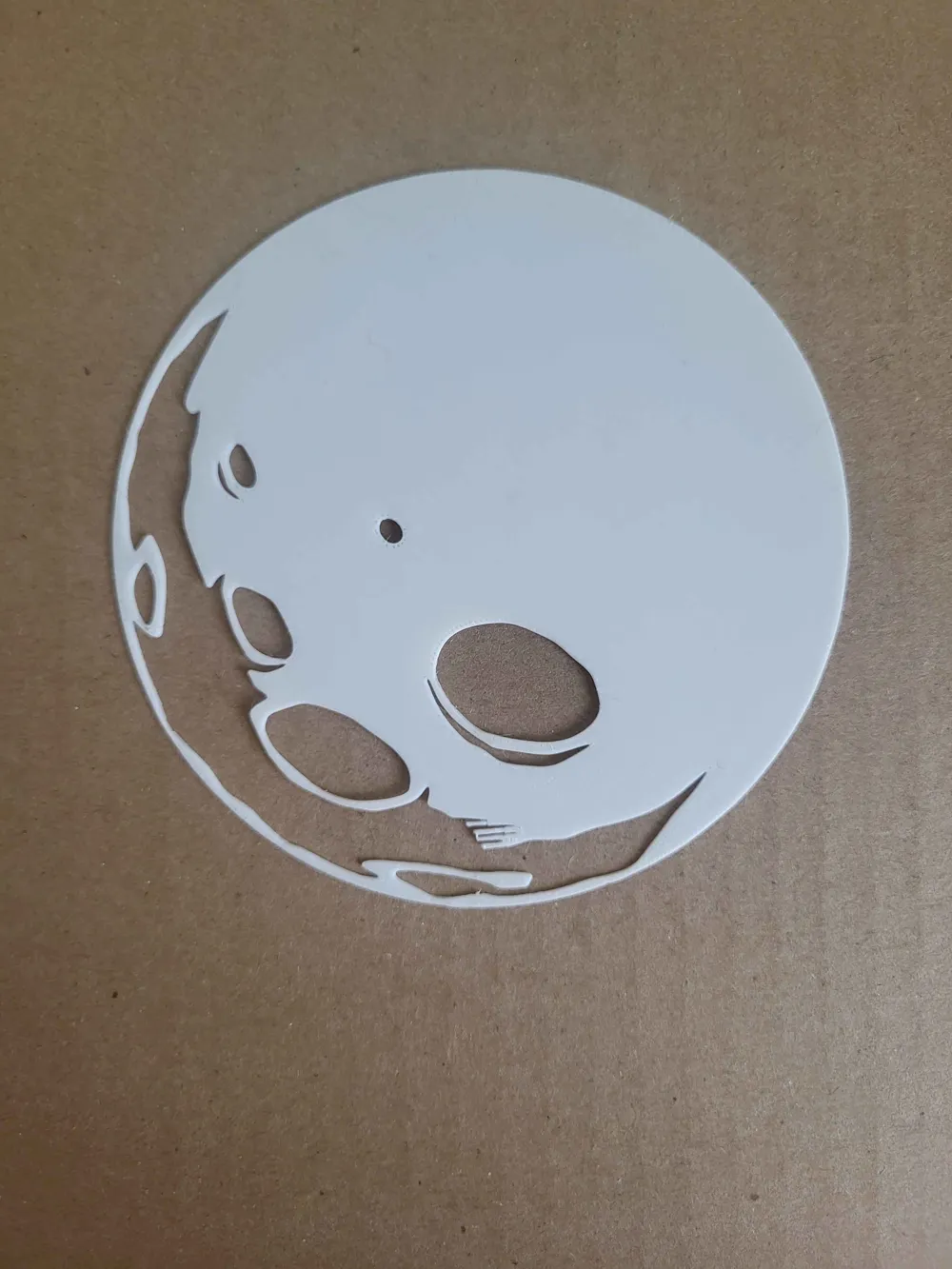 Moon Stencil 2 by Stencil MakerWorld: Download Free 3D Models