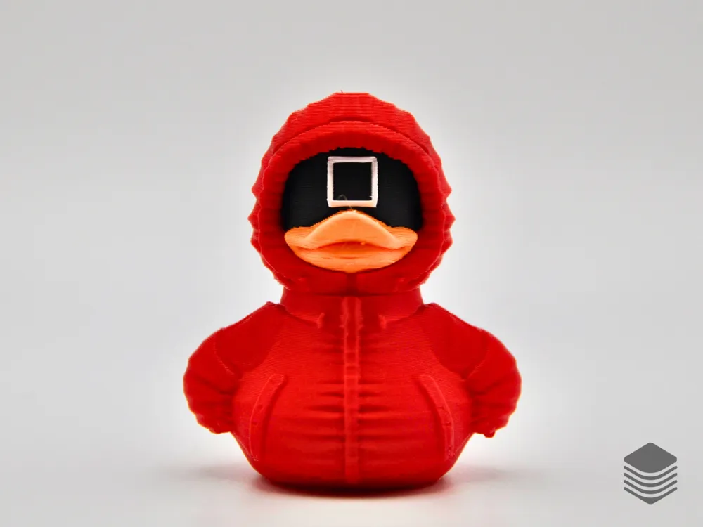 Squid Games Pink Guard Square Duck by ATRO - MakerWorld