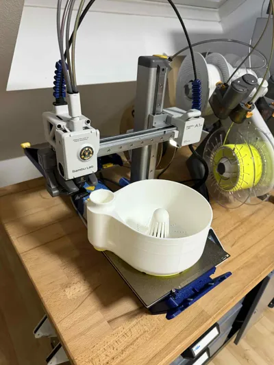 FruitFlow–Washer for Fresh Fruits & Veggies - Free 3D Print Model ...