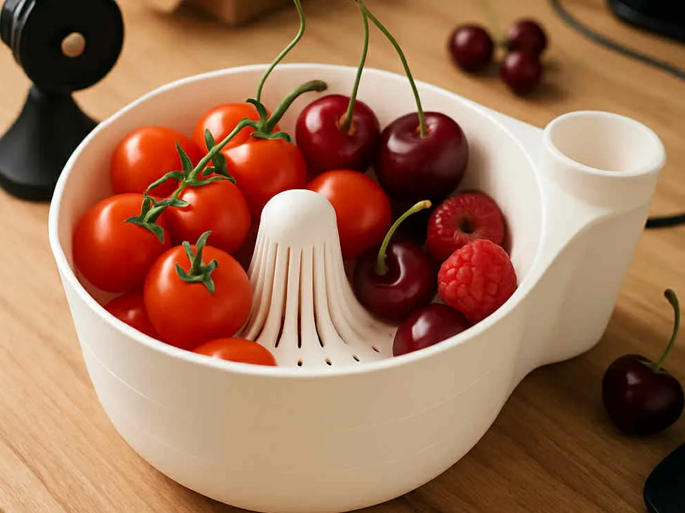 FruitFlow–Washer for Fresh Fruits & Veggies - Free 3D Print Model ...