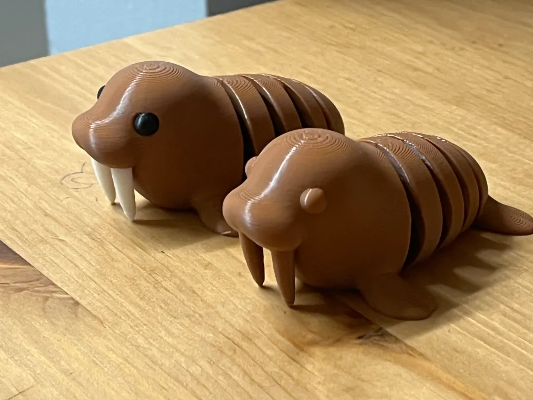 Articulated Walrus - Free 3D Print Model - MakerWorld