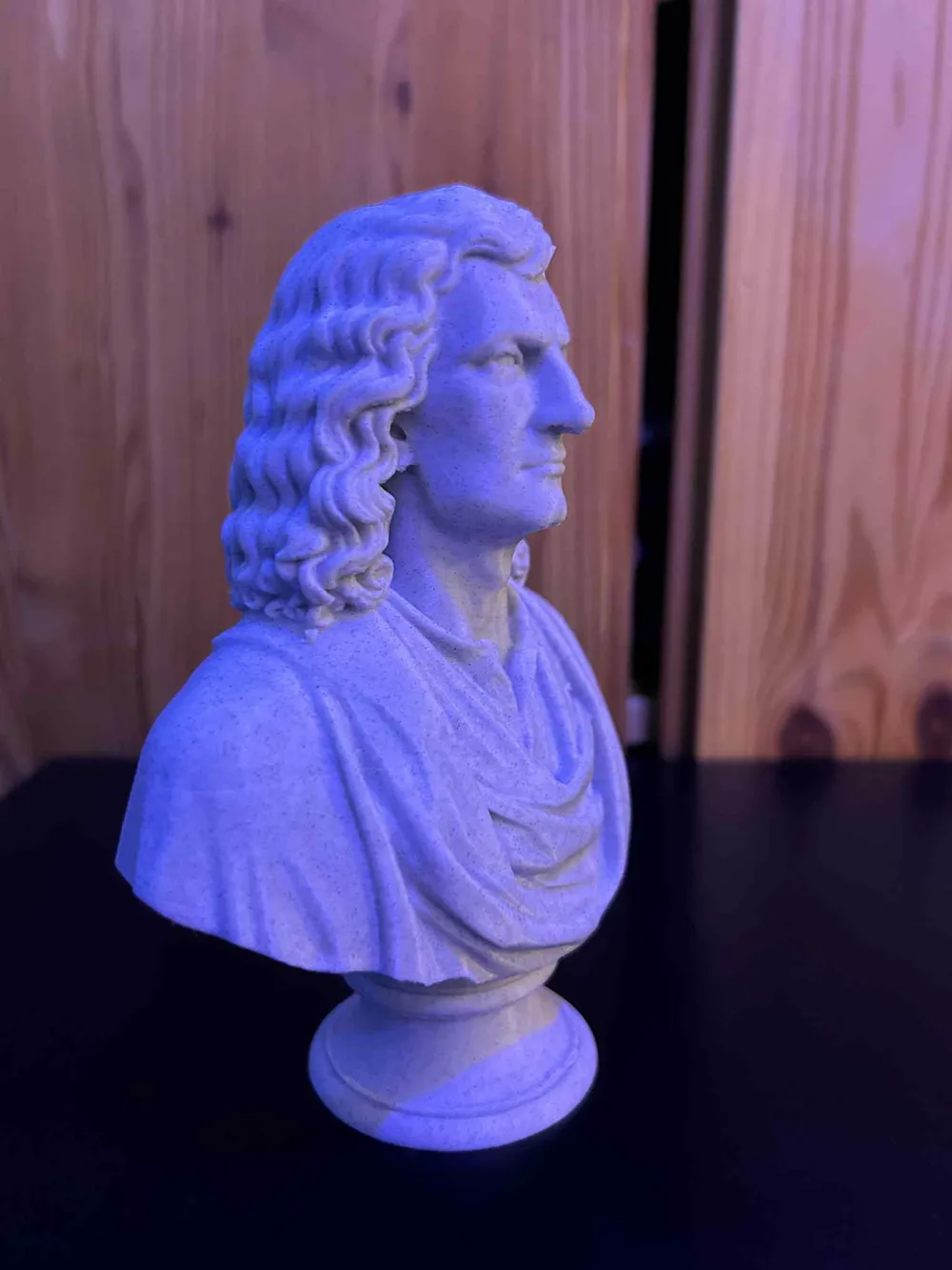 Bust of Sir Isaac Newton inspired by the portrait - Free 3D Print Model ...