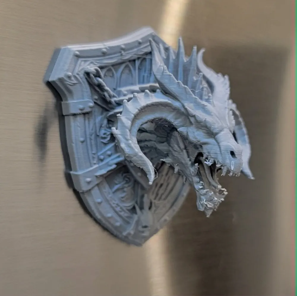 Black Dragon Trophy | Magnetic - Free 3D Print Model - MakerWorld
