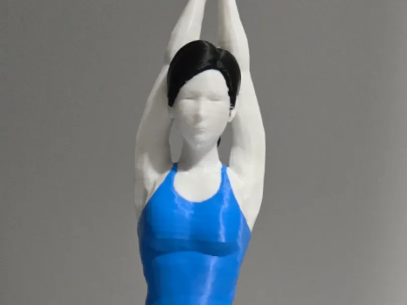 Wii Fit Trainer - Full Color - Free 3D Print Model - MakerWorld