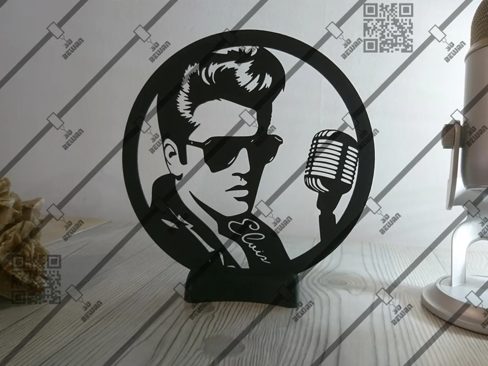 Ring Elvis Presley - Free 3D Print Model - MakerWorld