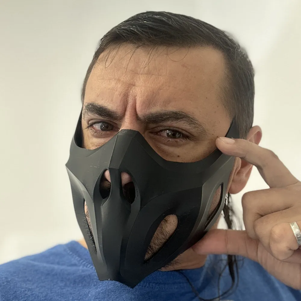 Alternative Sub Zero mask from Mortal Kombat V3 by ShQ@r.Ok MakerWorld ...