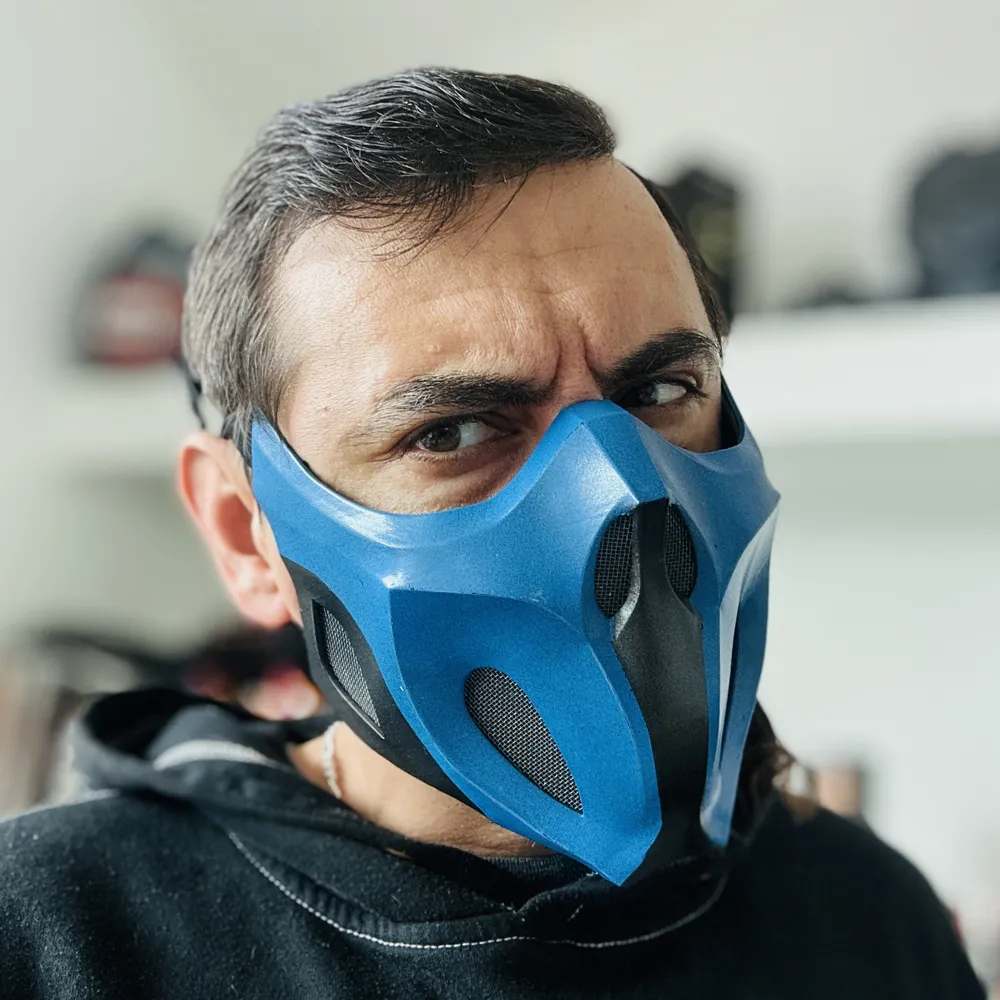 Alternative Sub Zero mask from Mortal Kombat V3 by ShQ@r.Ok MakerWorld ...