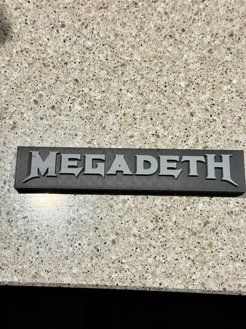 Megadeth Band Sign Remixed by davglass - MakerWorld