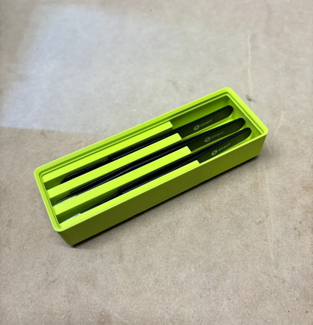 Gridfinity Drawer for iFixit tweezers AMS Riser V2 by SaulWright ...